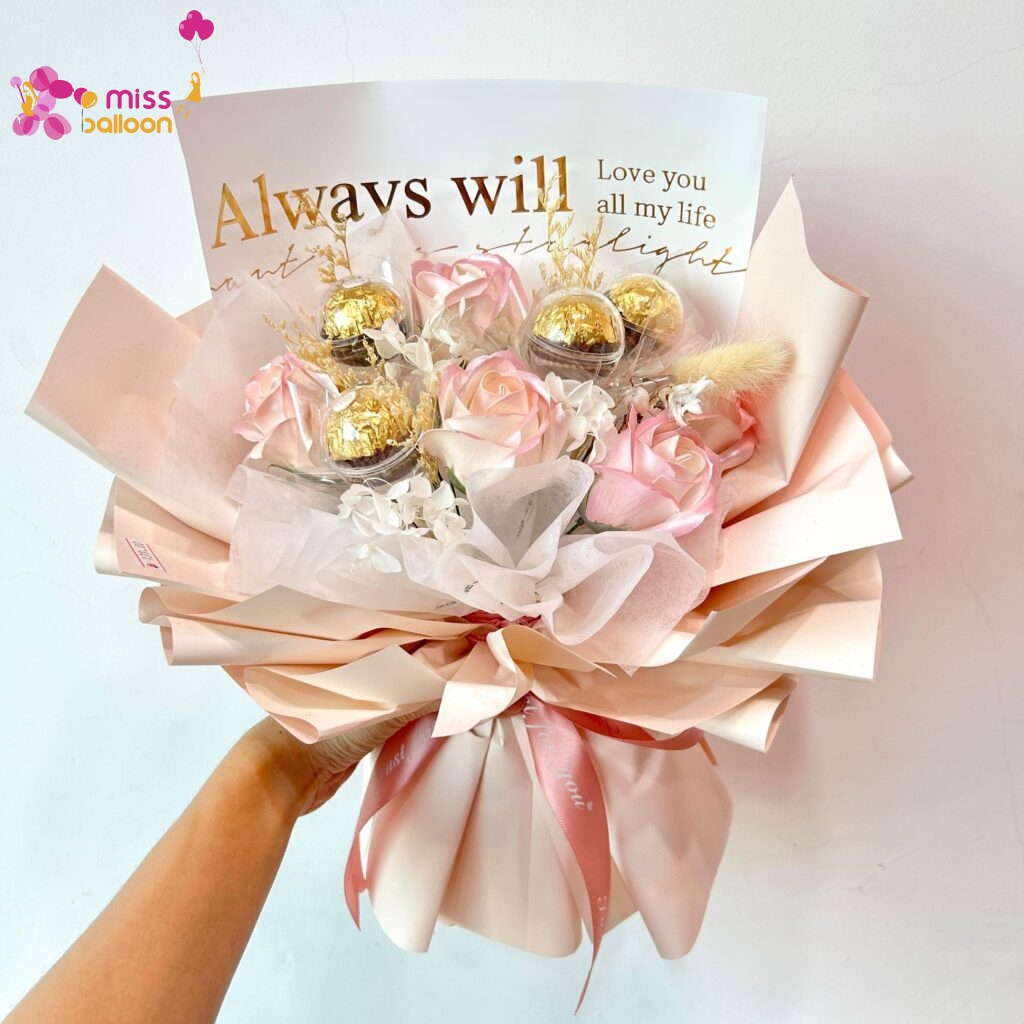 Ferrero Rocher Bouquet - Miss Balloon Decorations