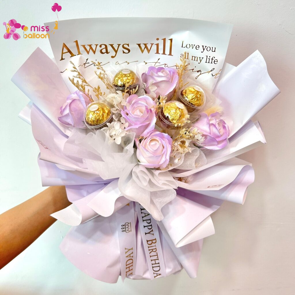 Ferrero Rocher Bouquet - Miss Balloon Decorations